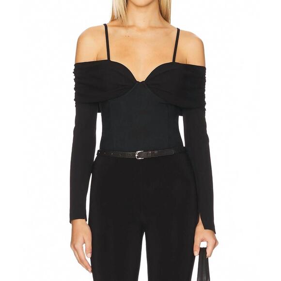 Simkhai | Tops | New Simkhai Hazel Off Shoulder Long Sleeve Top In ...